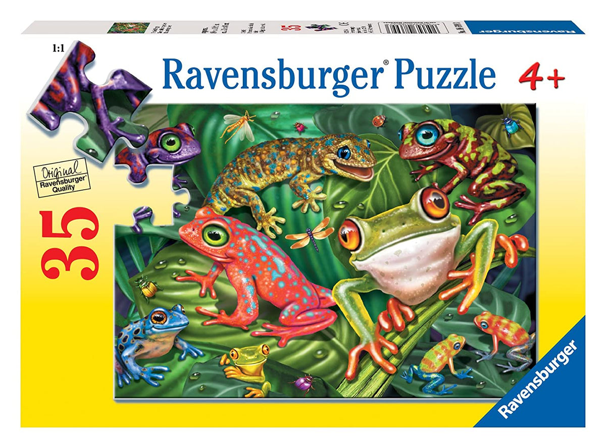 Amazing Amphibians 35pc Puzzle – A2Z Science & Toys