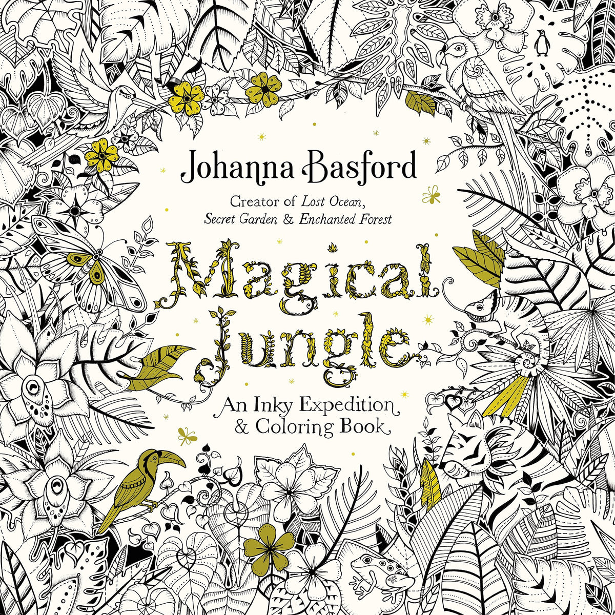 johanna basford coloring book collection